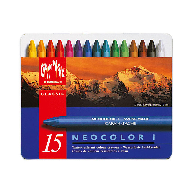 NEOCOLOR® I Sortiment mit 15 Farben – Papeterie H. Künnemann Nachf. GmbH